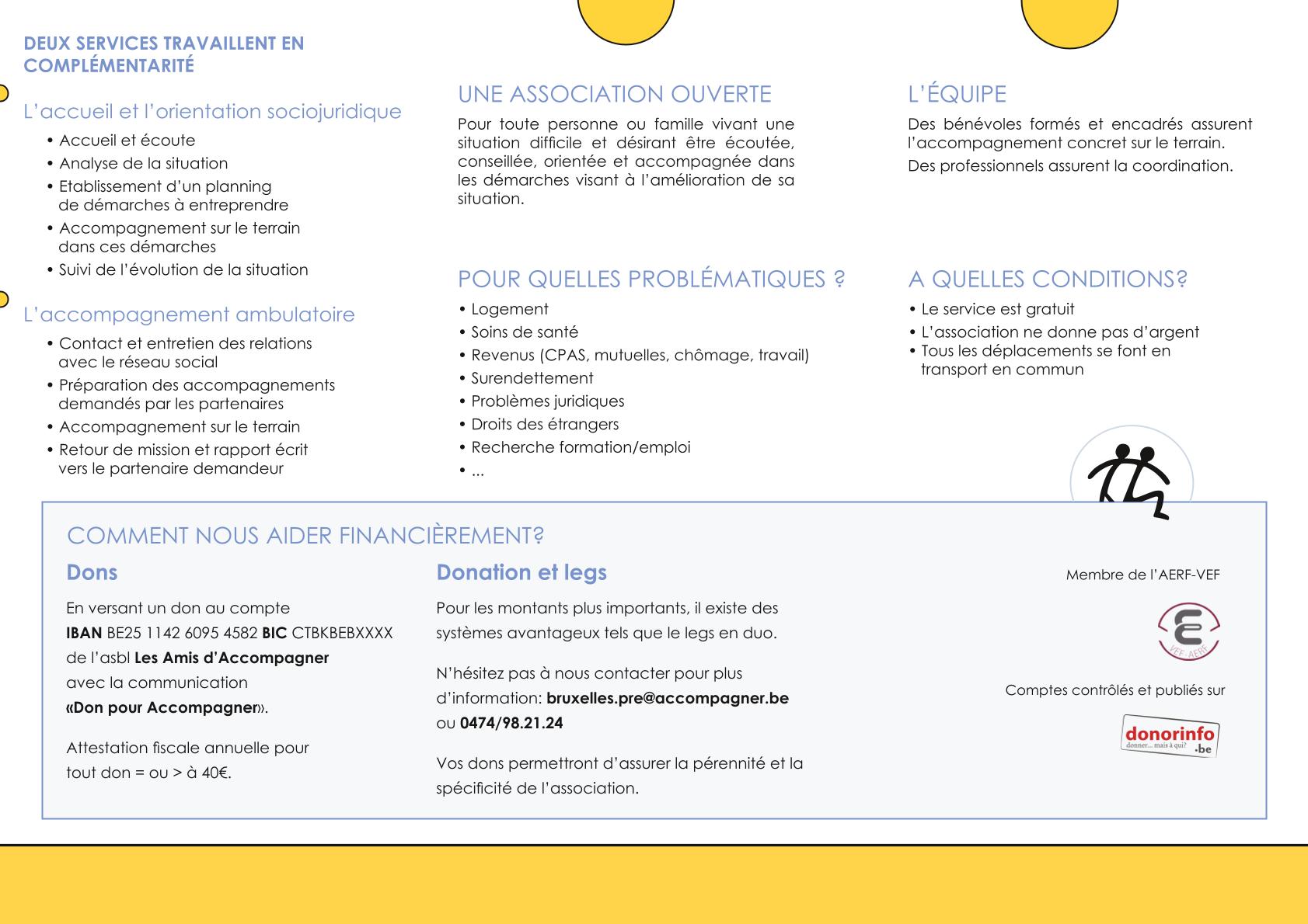 Flyers - Les Amis d’Accompagner